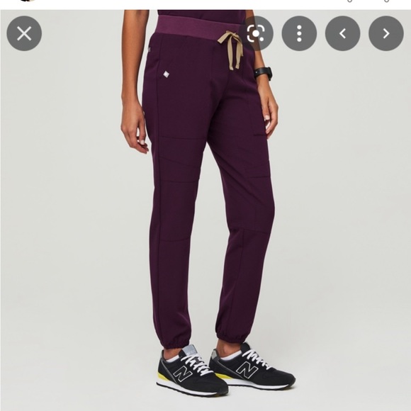 Figs | Pants & Jumpsuits | Figs Deep Purple Venice Joggers | Poshmark